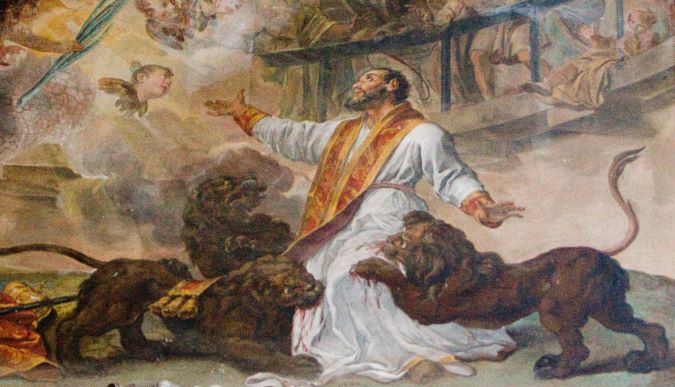 San Ignacio de Antioquía, detuvo a leones con su mano, creador del ...